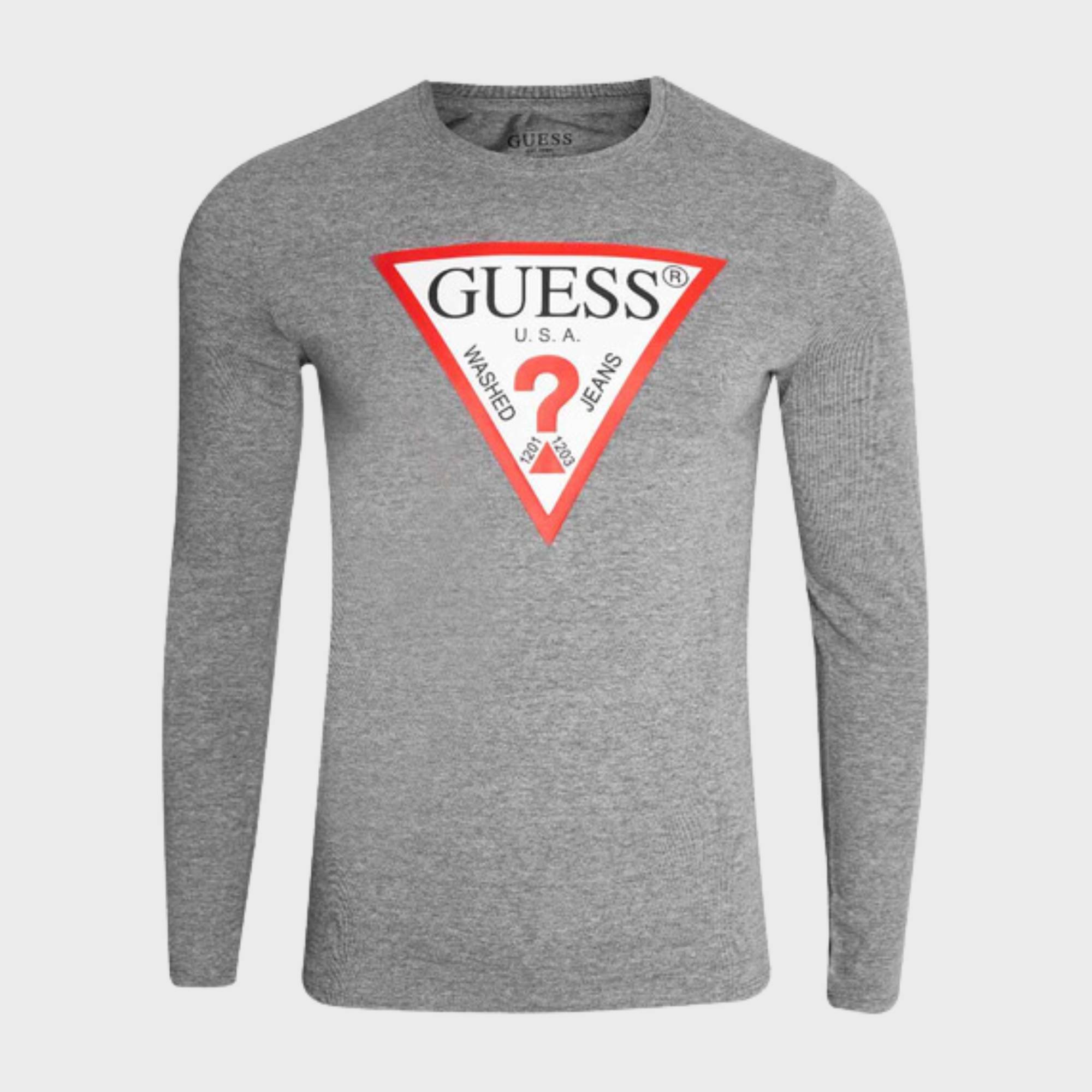 PriveSports | Αθλητικά Είδη -Online shop | GUESS ORIGINAL LOGO LONGSLEEVE